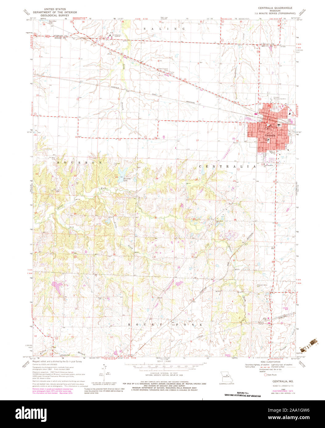 Centralia map hi-res stock photography and images - Alamy
