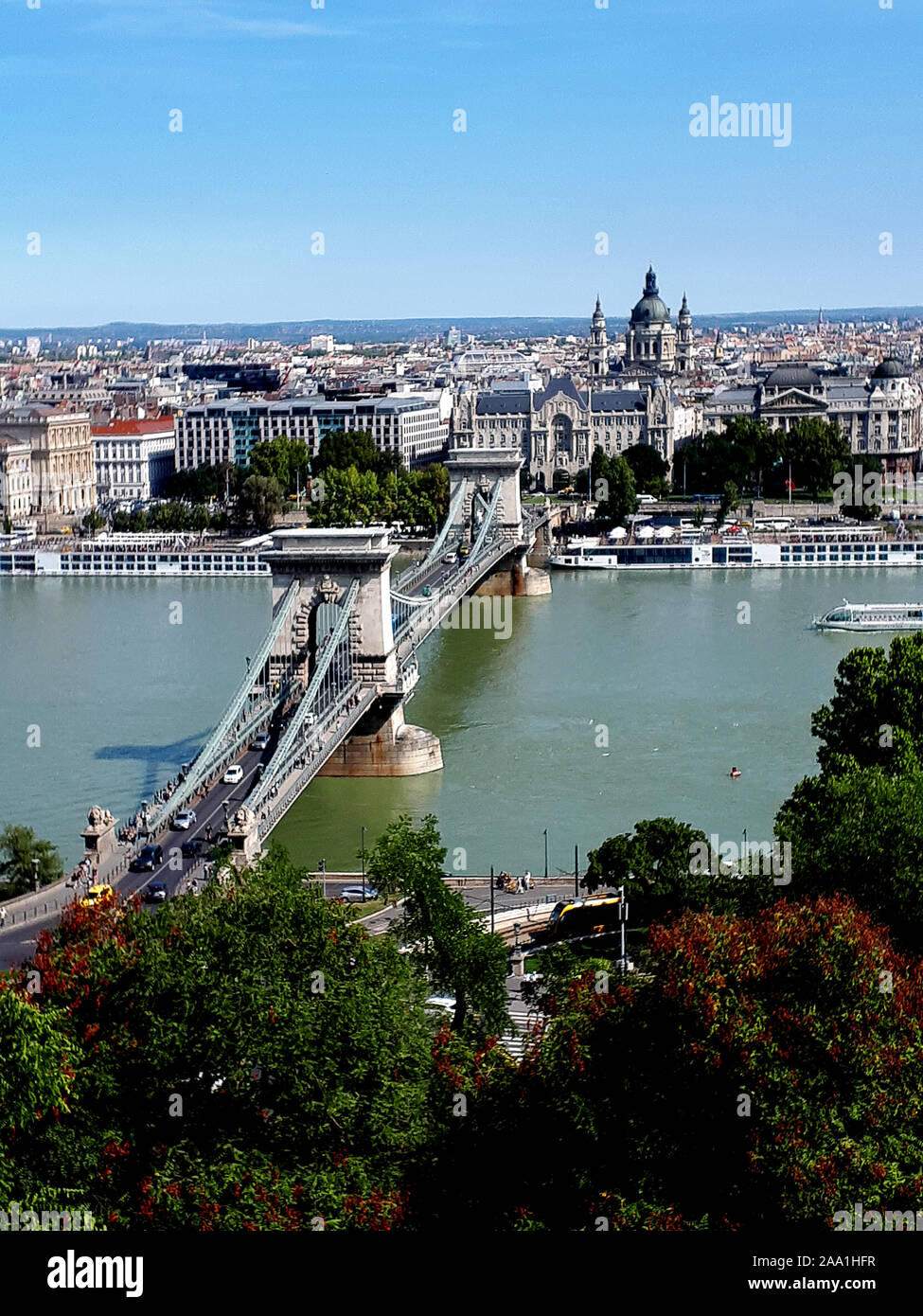 Budapest the Capital city of Hungary is divided by the River Danube.The ...