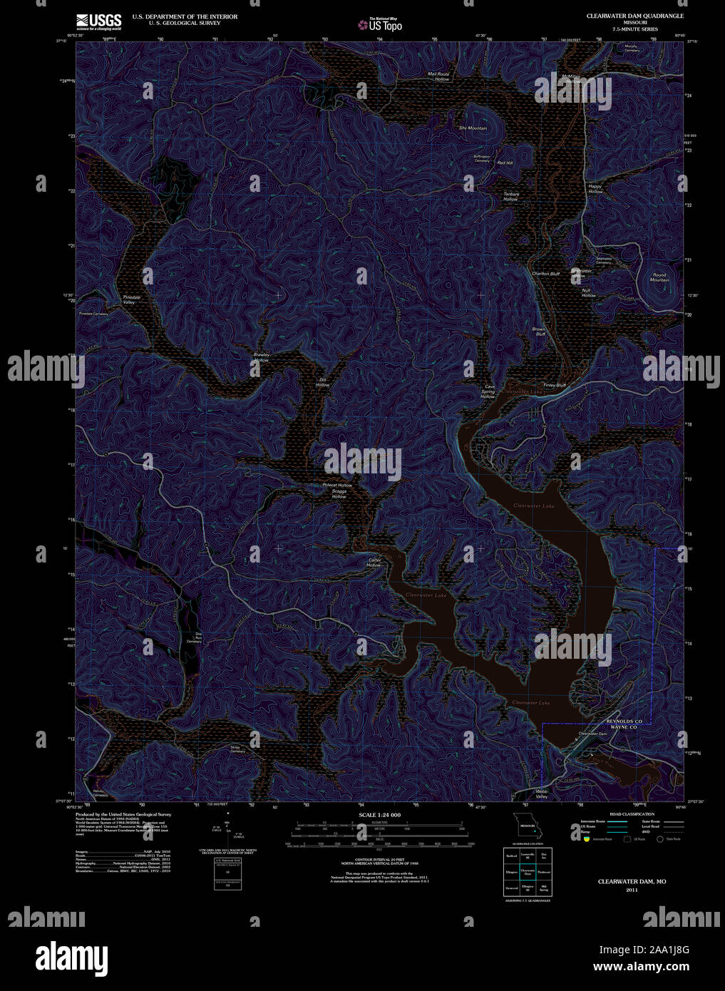Clearwater dam missouri hi-res stock photography and images - Alamy