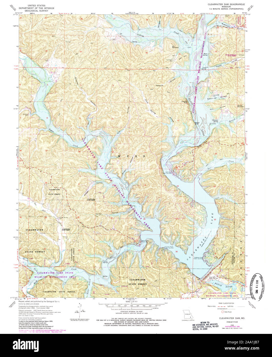 Clearwater dam hi-res stock photography and images - Alamy