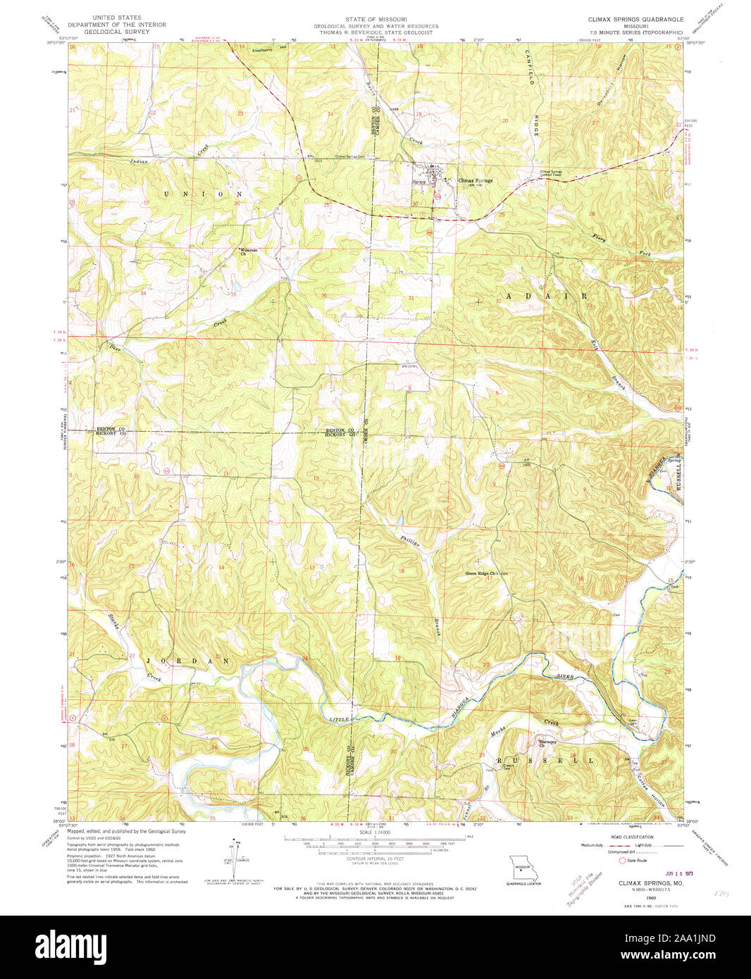 Climax map hi-res stock photography and images - Alamy
