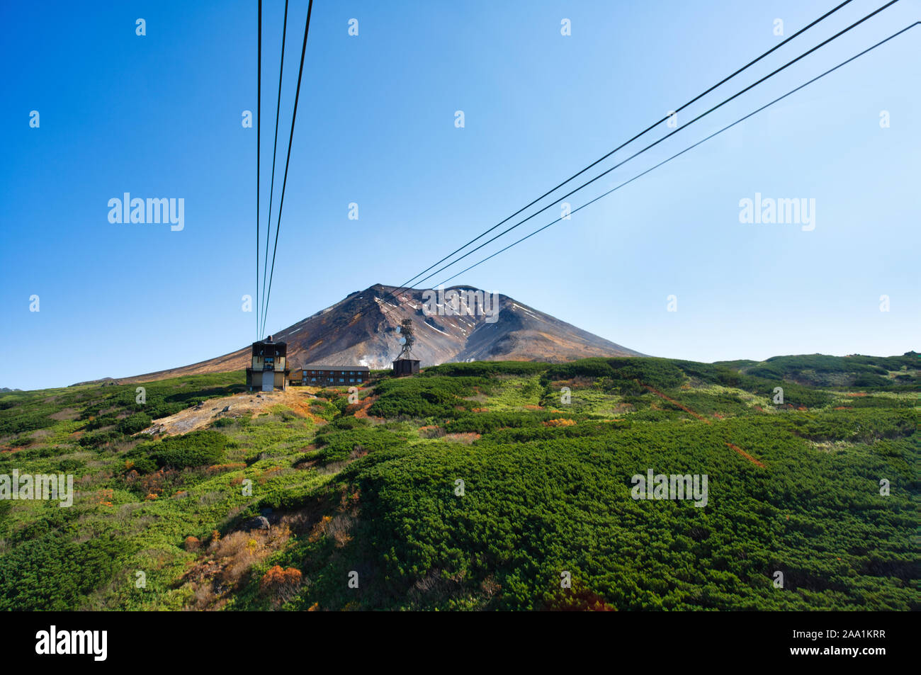 Mt. Asahi, autumn foliage Stock Photo - Alamy