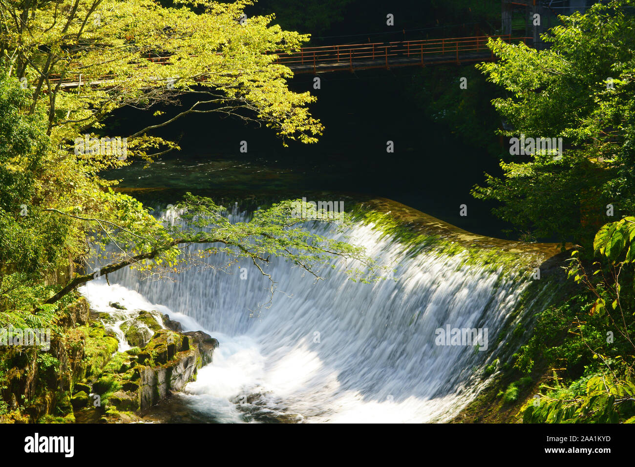 Kikuchi Gorge, Kumamoto Prefecture, Japan Stock Photo - Alamy