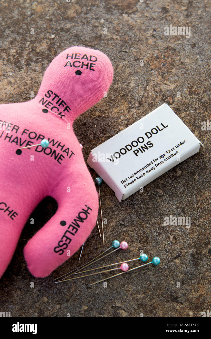Pink voodoo doll hi-res stock photography and images - Alamy