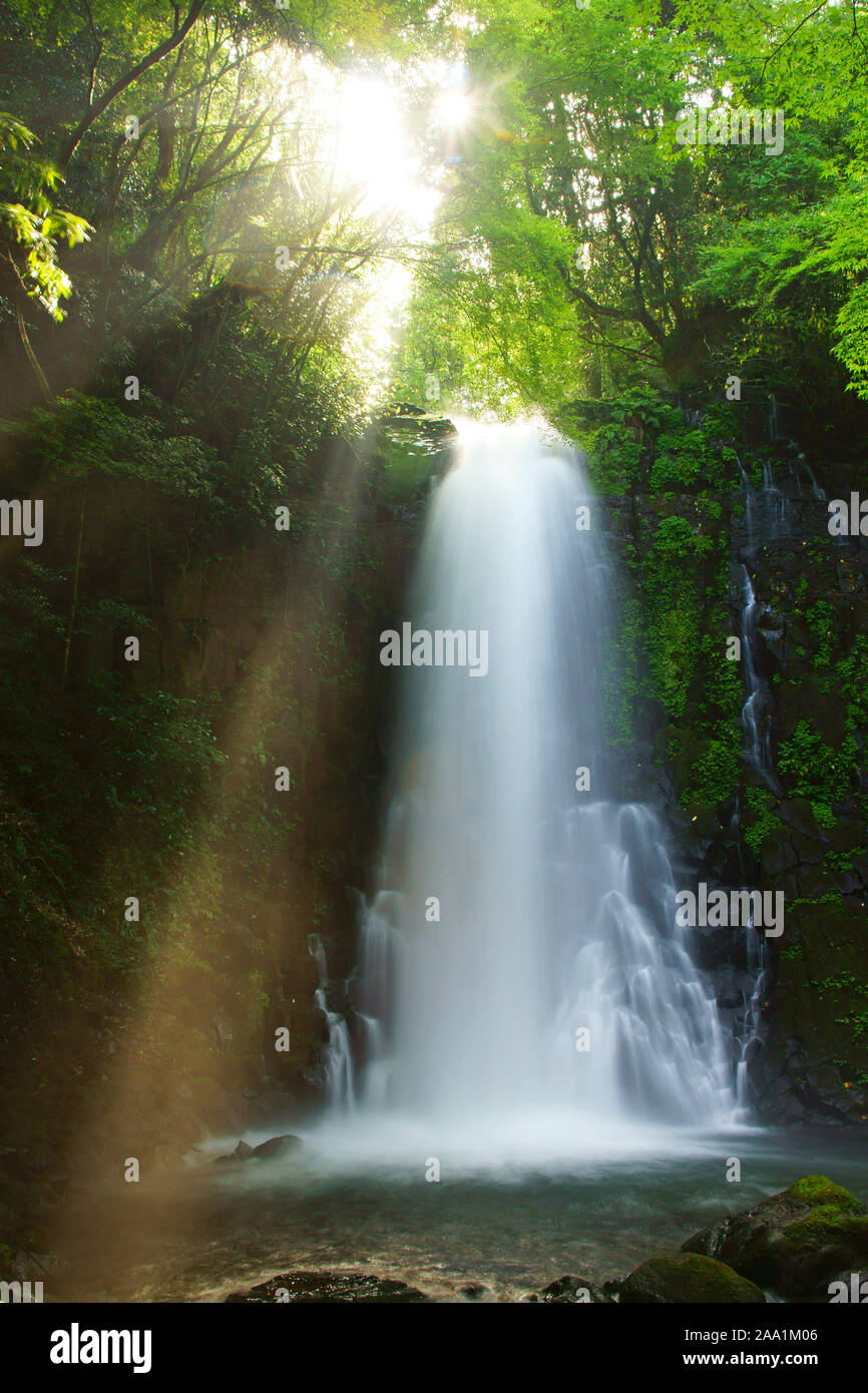Shiraito Waterfall, Kumamoto Prefecture, Japan Stock Photo - Alamy