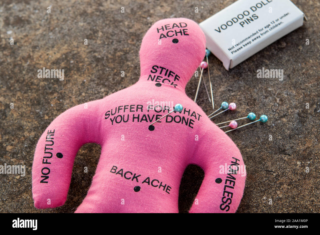 Pink voodoo doll hi-res stock photography and images - Alamy