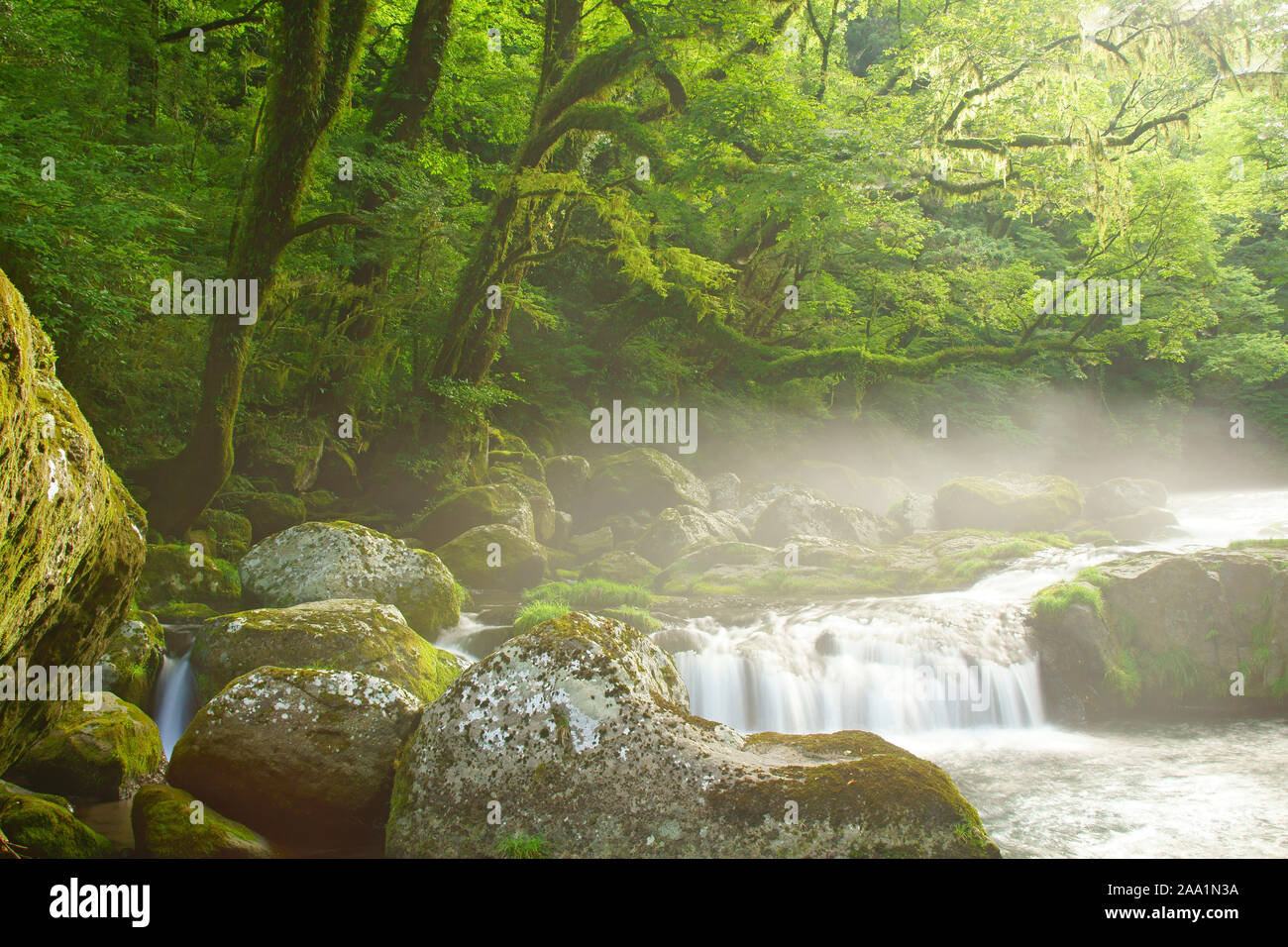 Kikuchi Gorge, Kumamoto Prefecture, Japan Stock Photo - Alamy