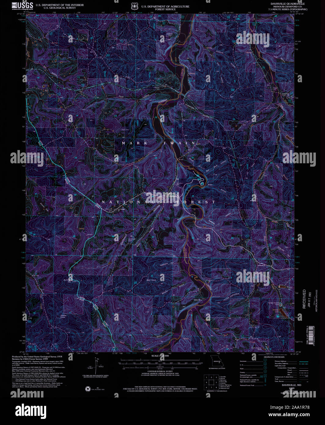 Map of davisville hi-res stock photography and images - Alamy