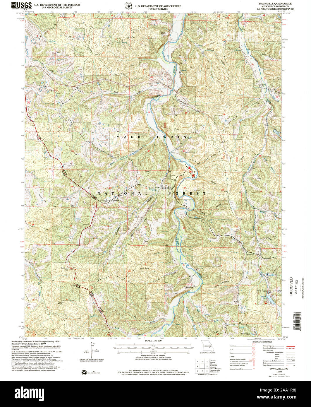 Map of davisville Cut Out Stock Images & Pictures - Alamy