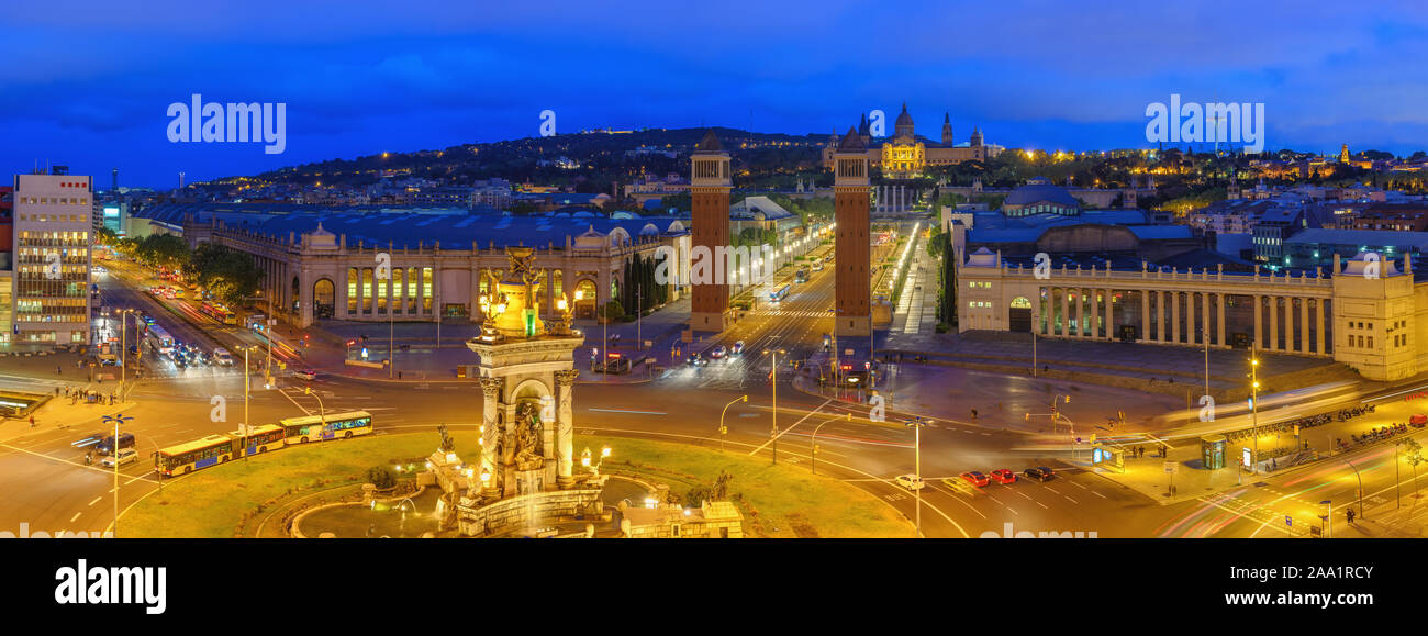 Panorama spain square plaza hi-res stock photography and images - Alamy