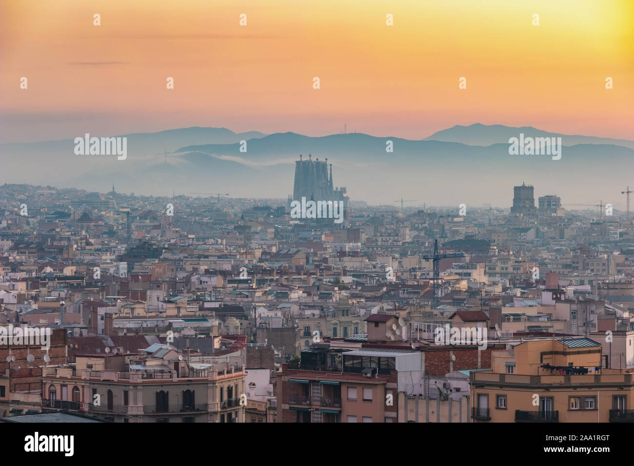 City of sunrise city center hi-res stock photography and images - Alamy