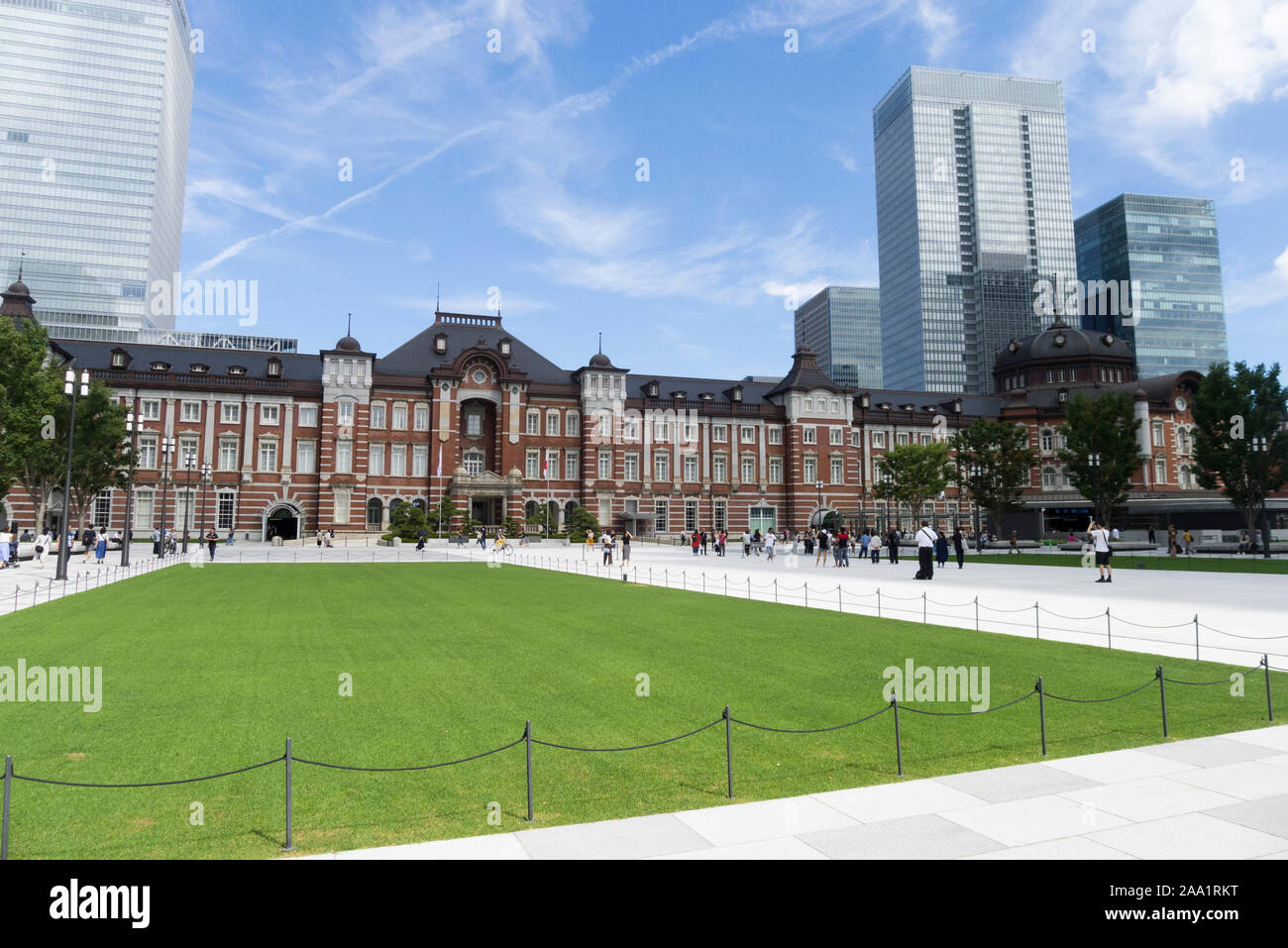 Square in Front of Tokyo Central Station Stock Photo - Alamy