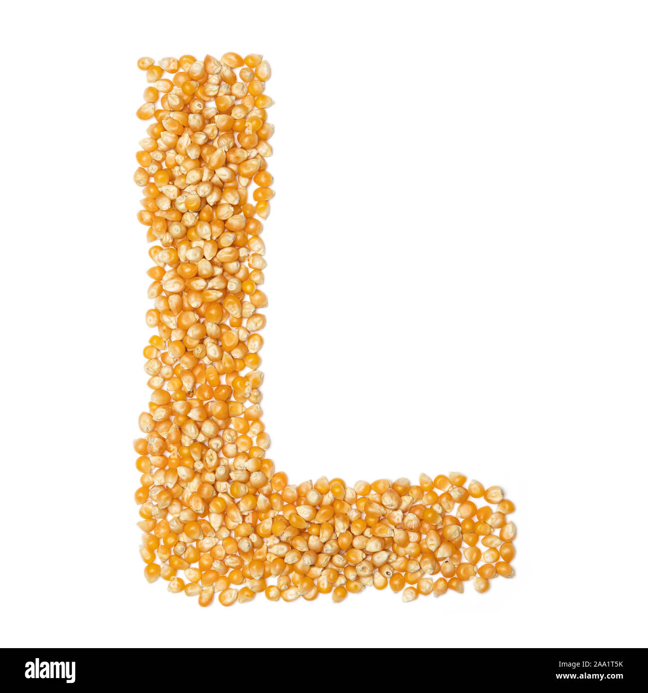 The Letter L In Yellow