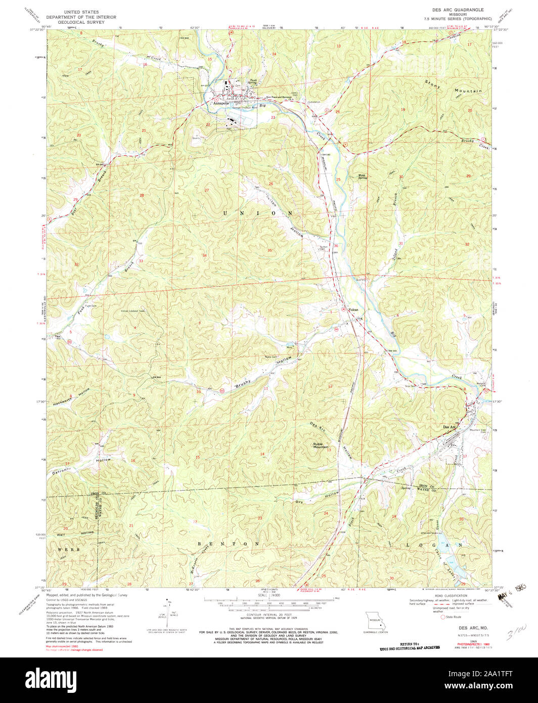 Des arc map hi-res stock photography and images - Alamy