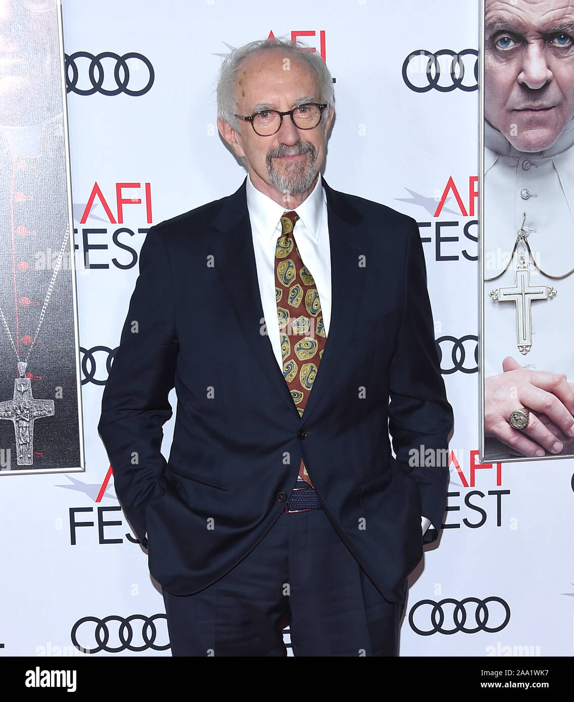 November 18, 2019, Hollywood, California, USA: Jonathan Pryce arrives ...