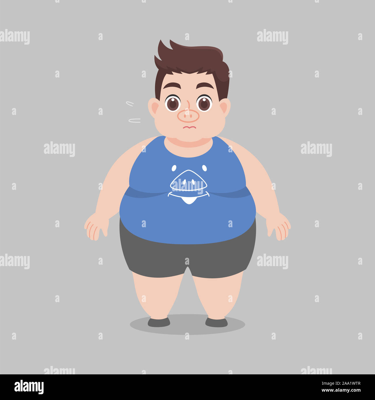Fat pig obese hi-res stock photography and images - Alamy