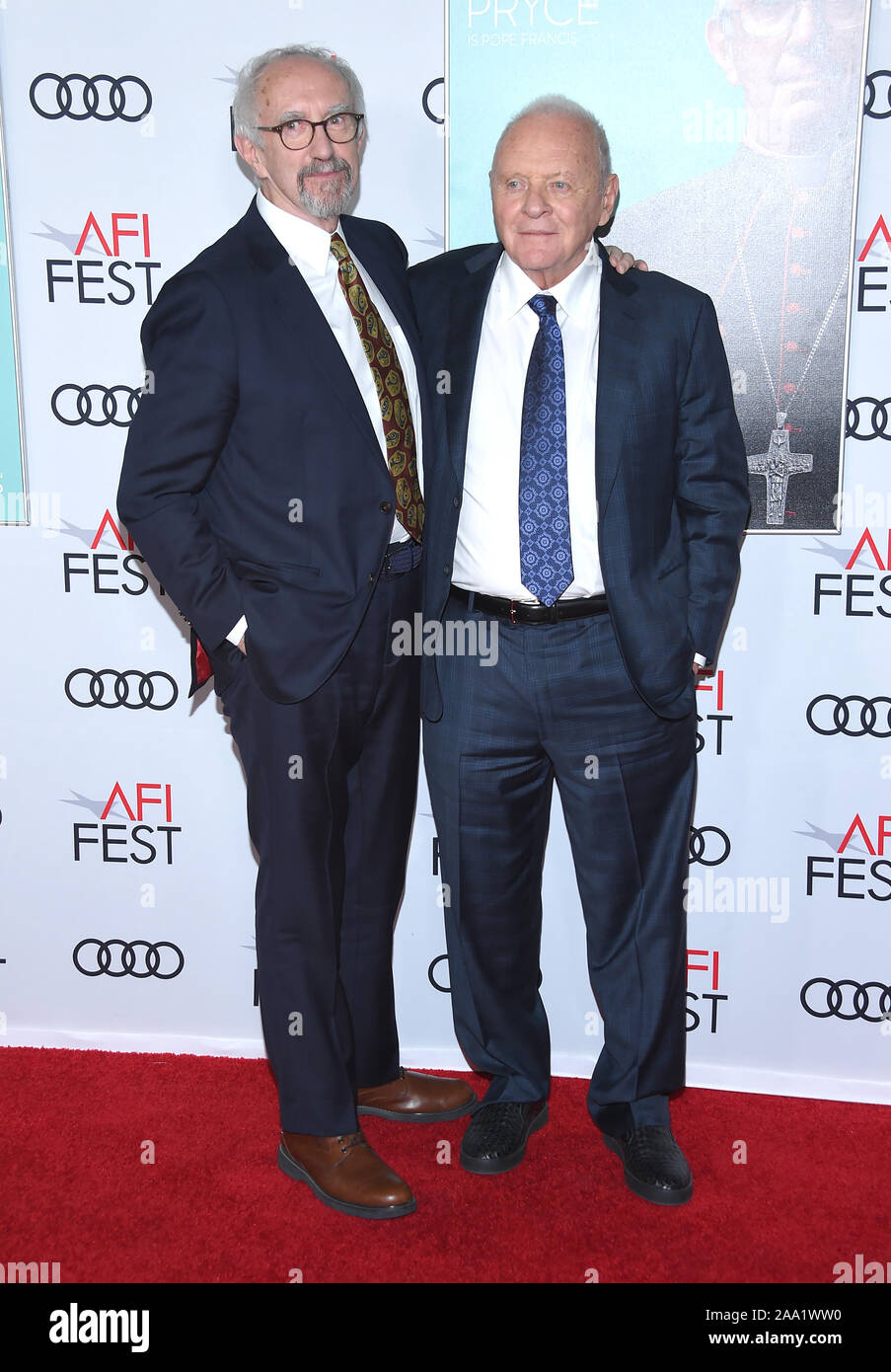 November 18, 2019, Hollywood, California, USA: Jonathan Pryce and Sir ...