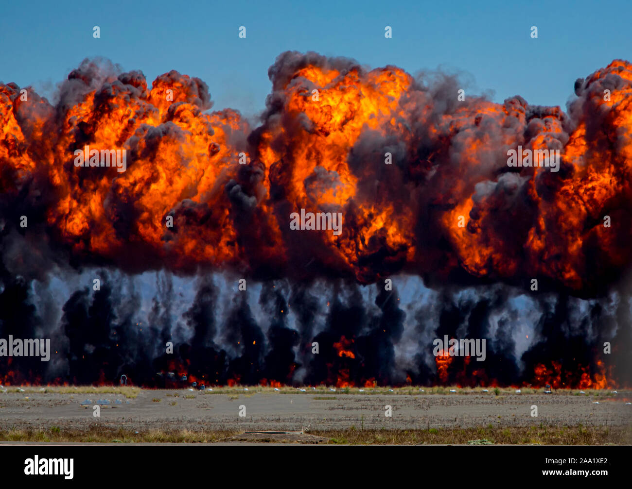 Munitions explosion hi-res stock photography and images - Alamy
