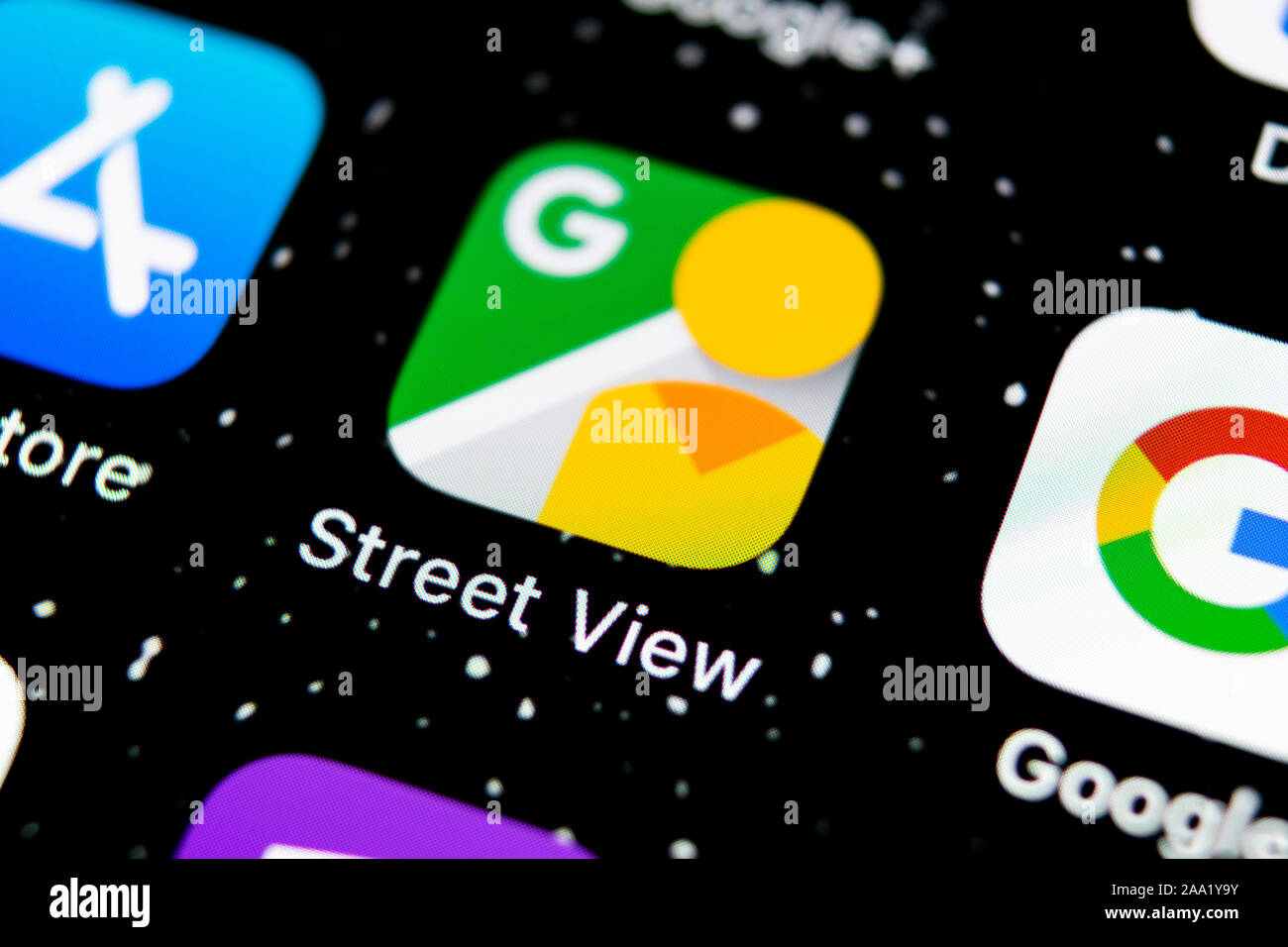 Close up street maps hi-res stock photography and images - Alamy