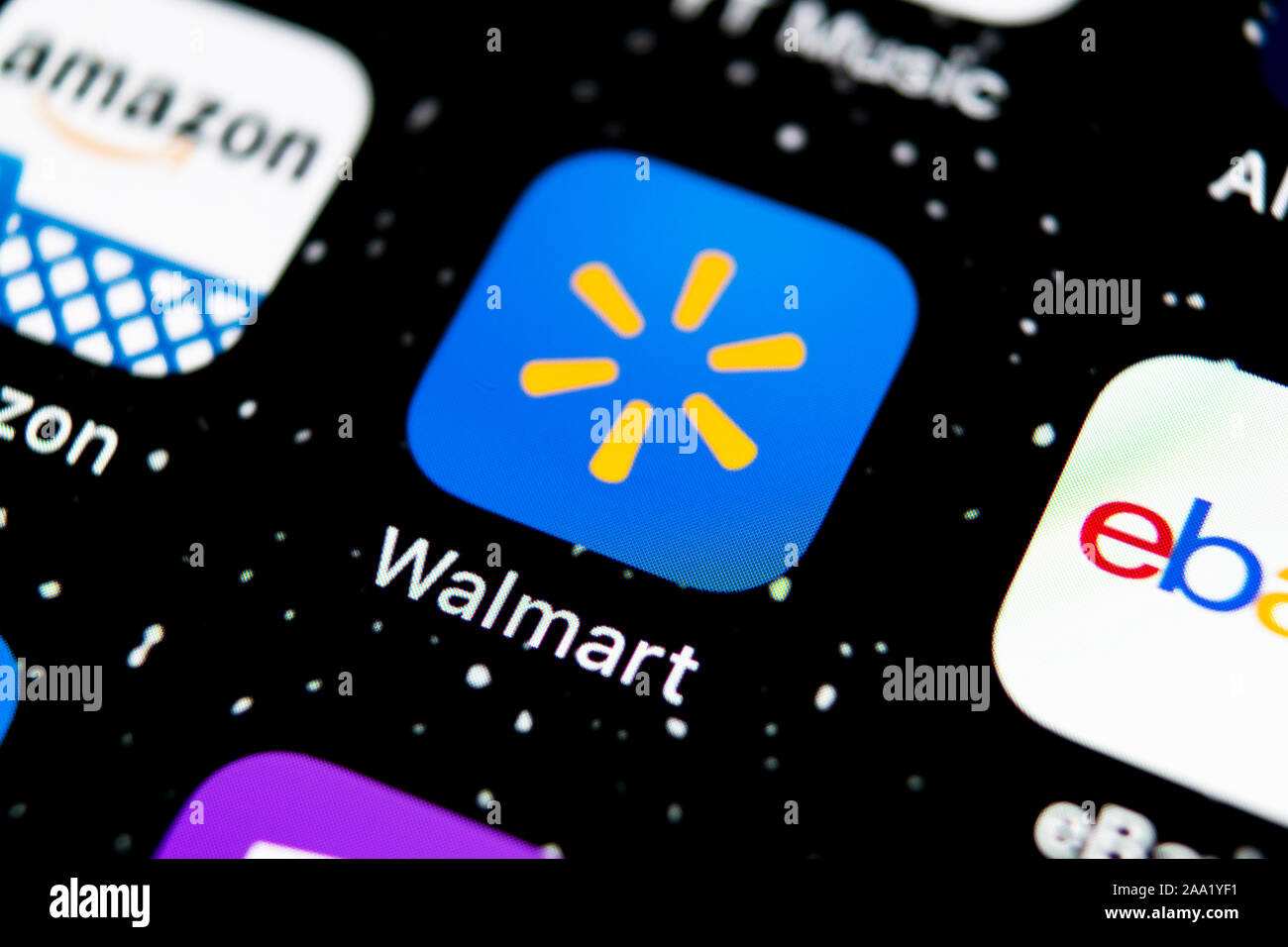 Walmart icon hi-res stock photography and images - Alamy