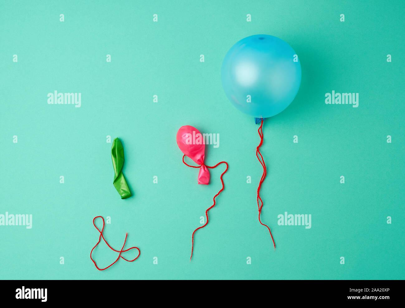 Inflated and deflated balloon hi-res stock photography and images - Alamy