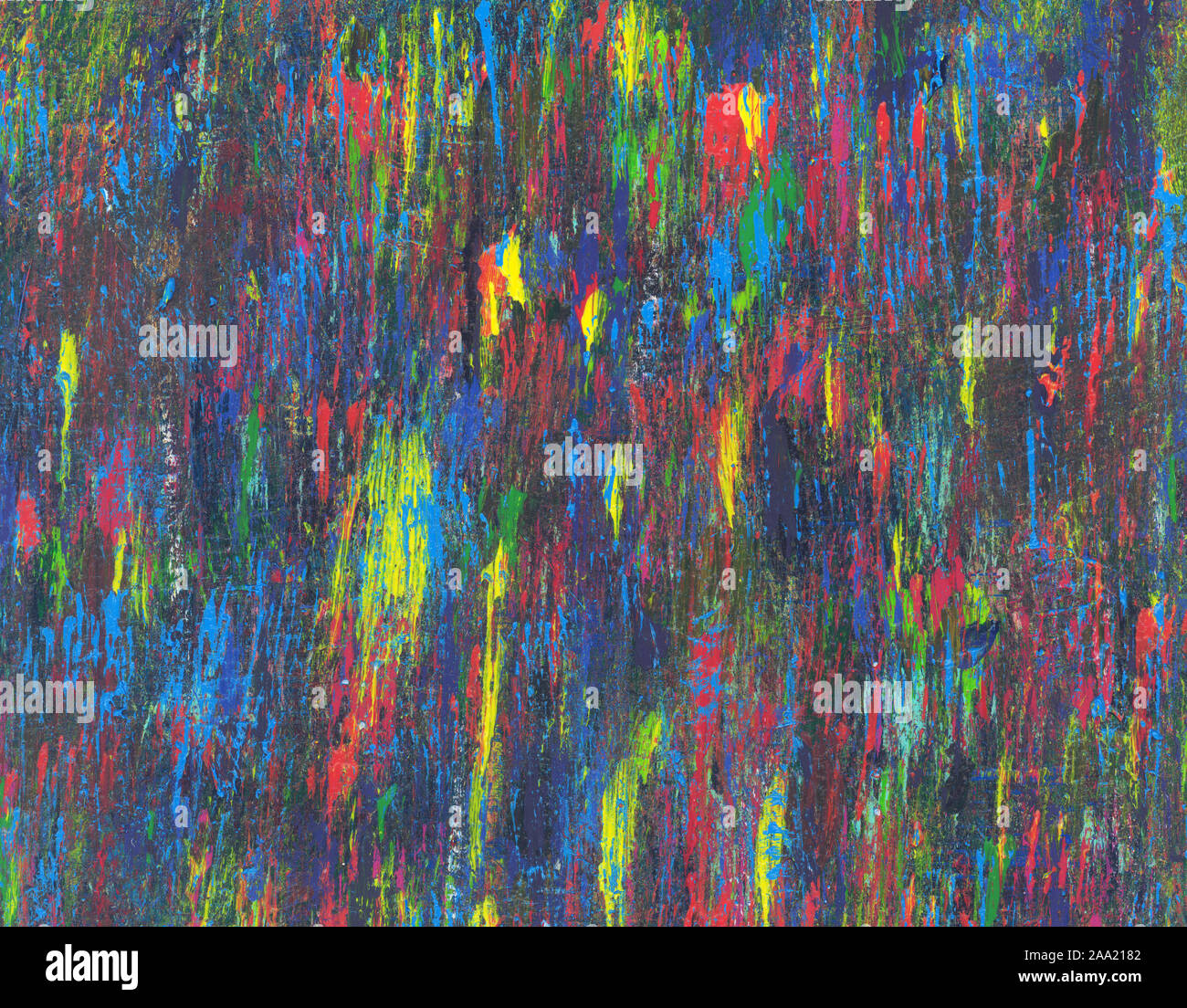 Acrylic stains and strokes Stock Photo - Alamy
