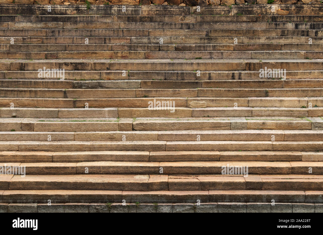 Patterns and textures of historical temple pond of india Stock Photo ...