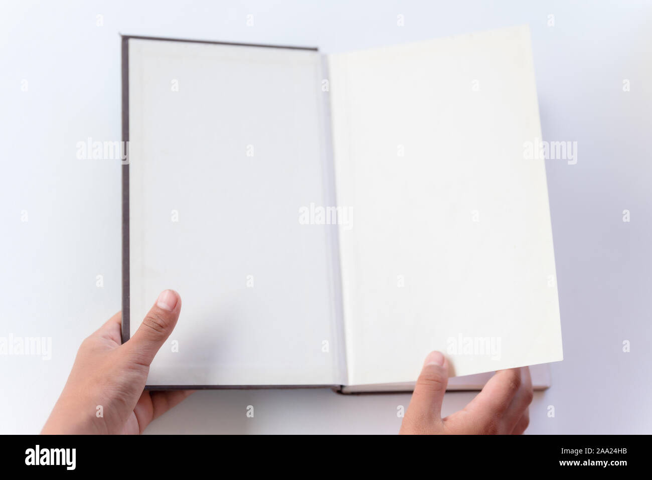 The first page of the book is thick Stock Photo - Alamy
