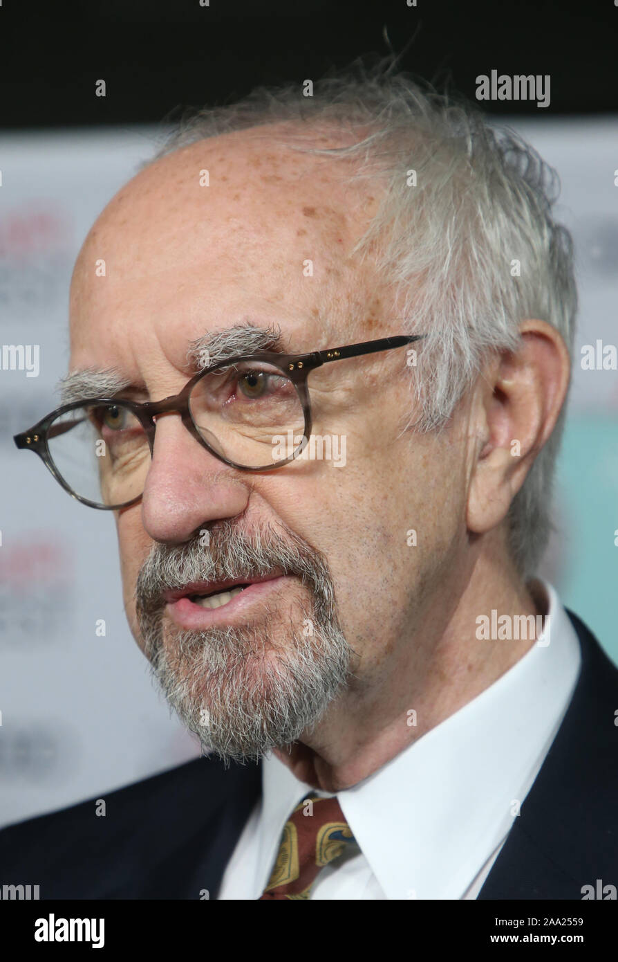 Hollywood, Ca. 18th Nov, 2019. Jonathan Pryce, at the AFI Fest 2019 The ...