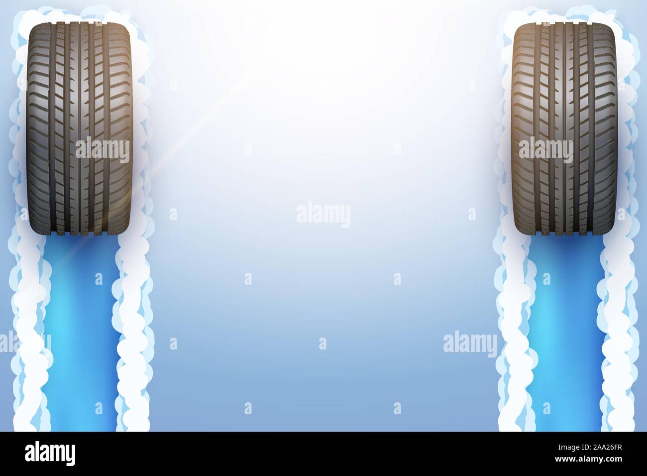 Sunshine on snow Stock Vector Images - Alamy