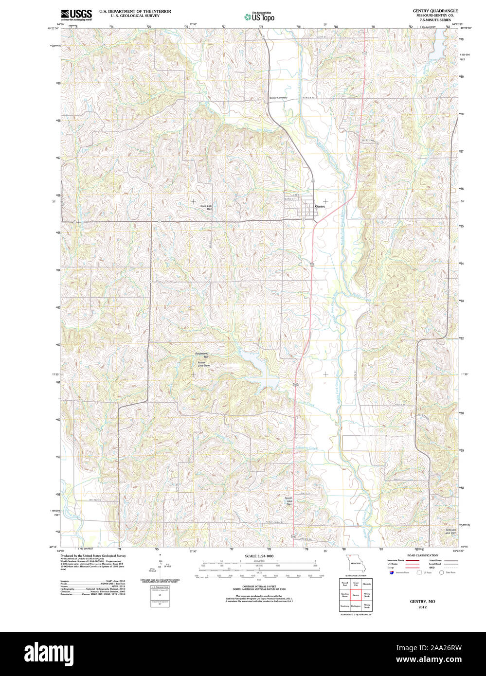 Map of gentry hi-res stock photography and images - Alamy