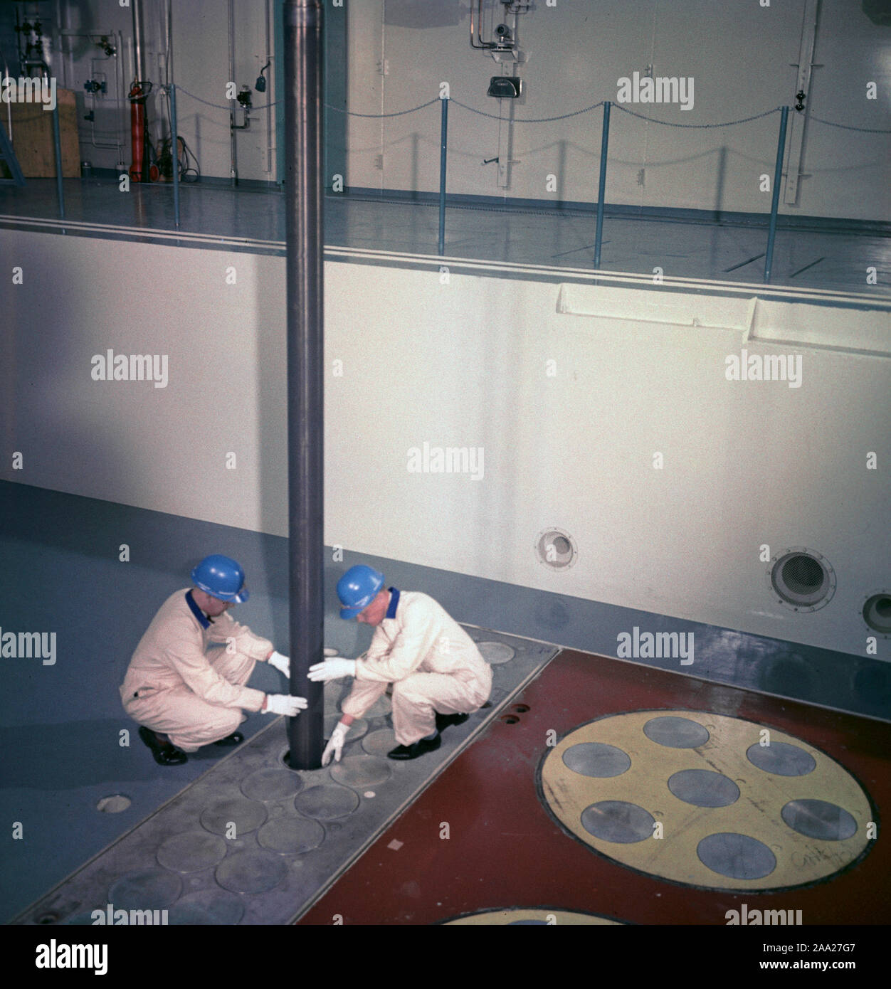 Nuclear power plant engineer hi-res stock photography and images - Alamy