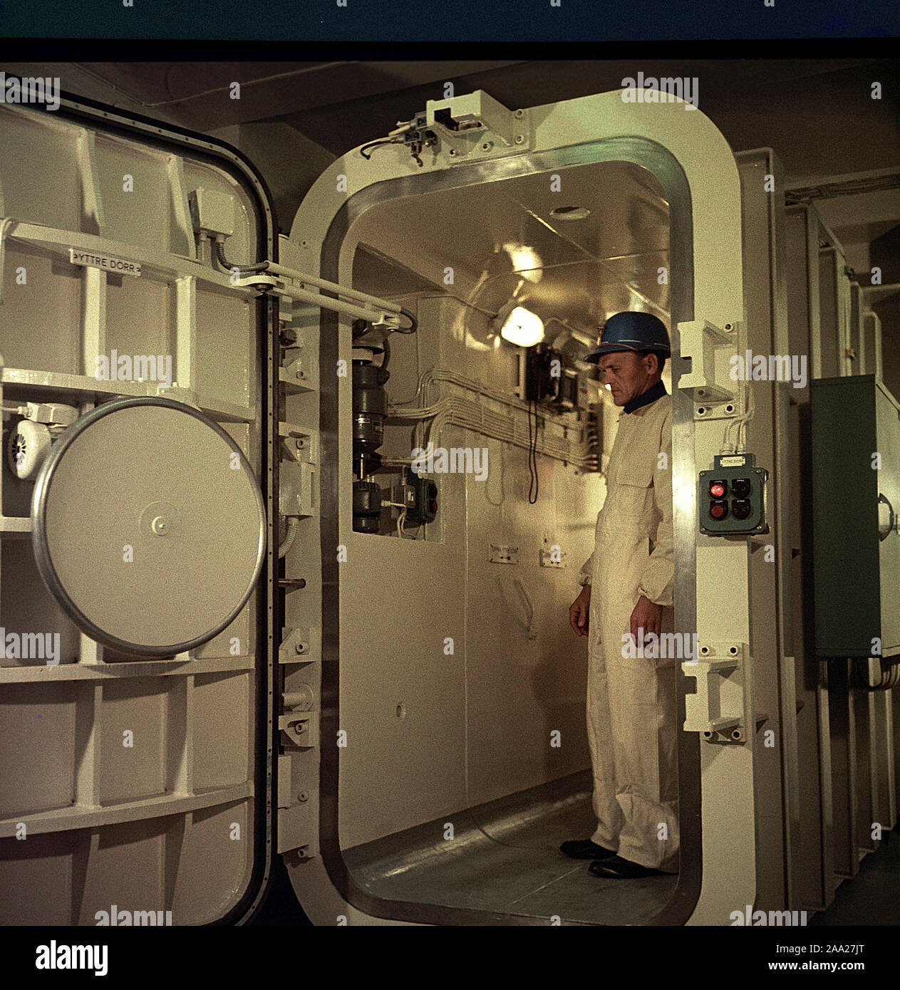 Nuclear power plant engineer hi-res stock photography and images - Alamy