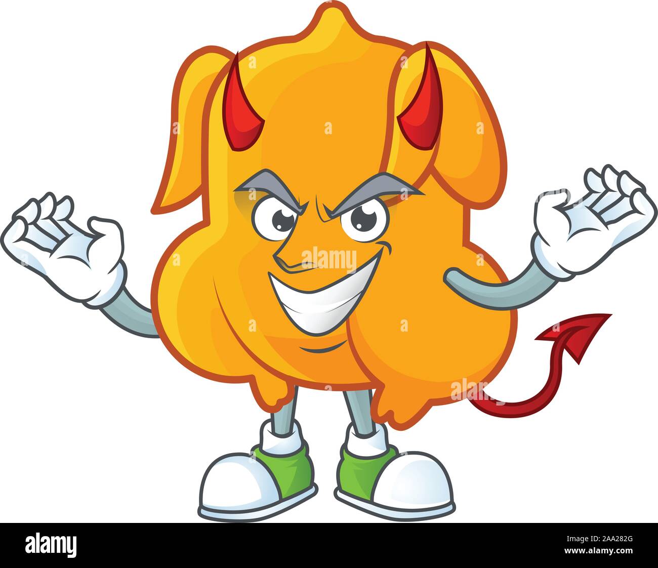 Devil chicken Stock Vector Images - Alamy