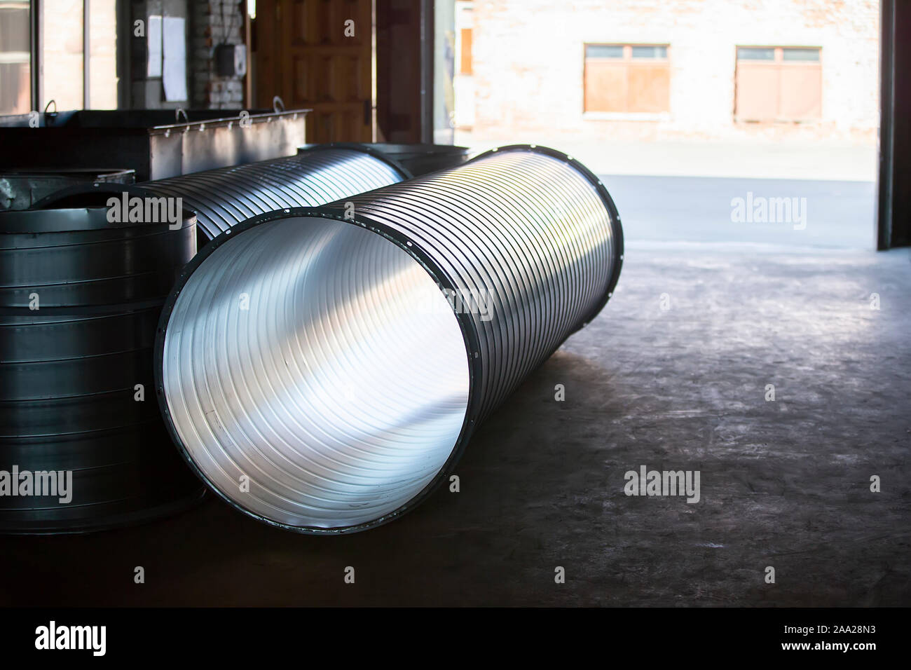 Ventilation pipe assembly hi-res stock photography and images - Alamy