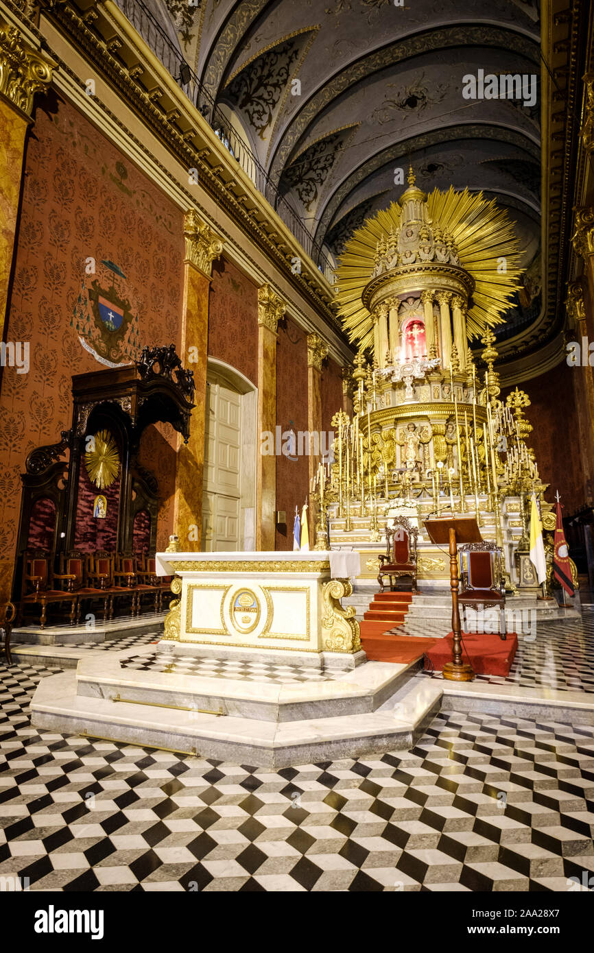 Main altar at the Salta Cathedral, Salta, Argentina Stock Photo - Alamy