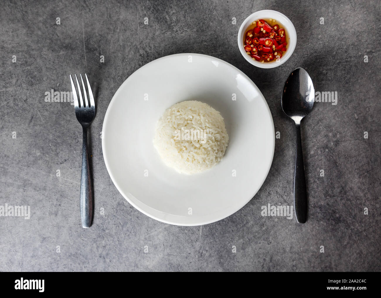 Steamed white rice hi-res stock photography and images - Alamy