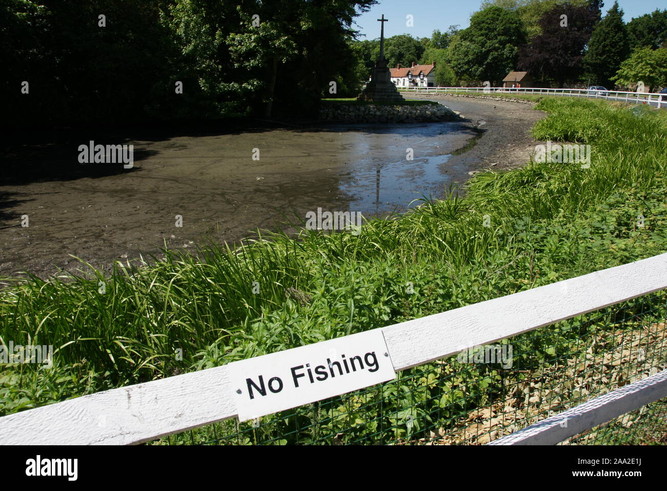 Bishop burton village pond hi-res stock photography and images - Alamy