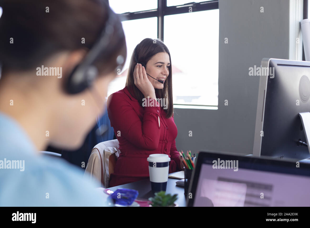 Business professionals at work Stock Photo - Alamy