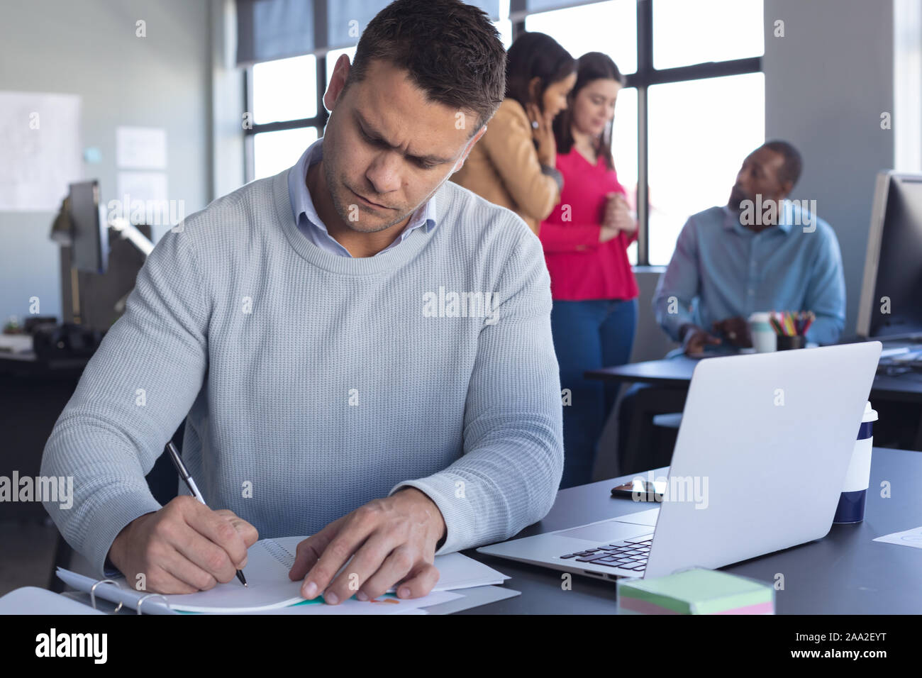 Business professionals at work Stock Photo - Alamy