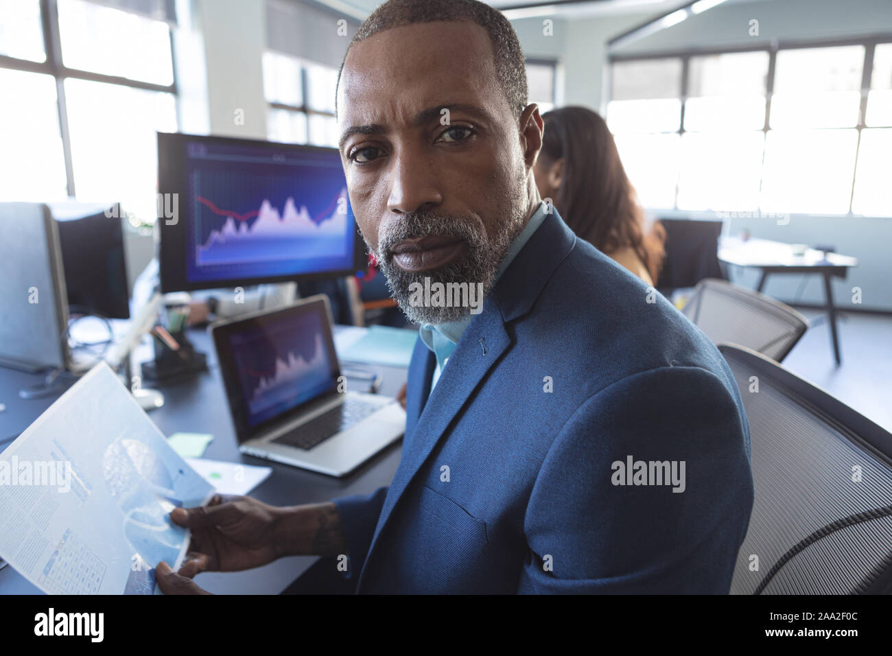 Business professional at work Stock Photo - Alamy