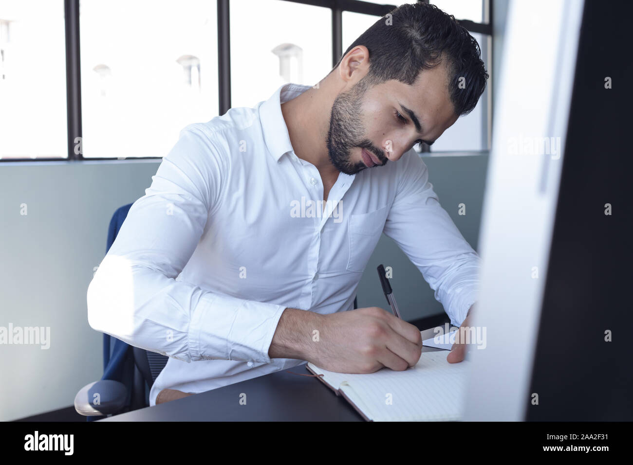 Business professional at work Stock Photo - Alamy