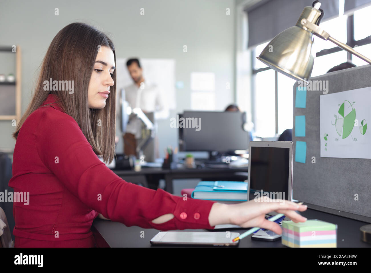 Business professional at work Stock Photo - Alamy