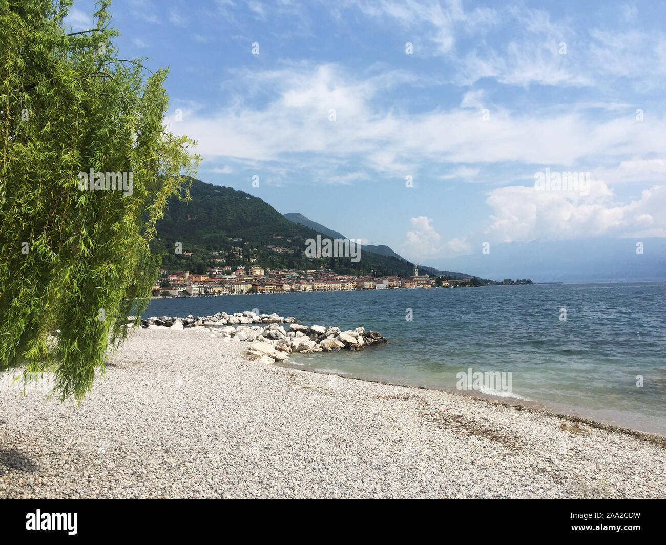 Salo beach lake garda hi-res stock photography and images - Alamy