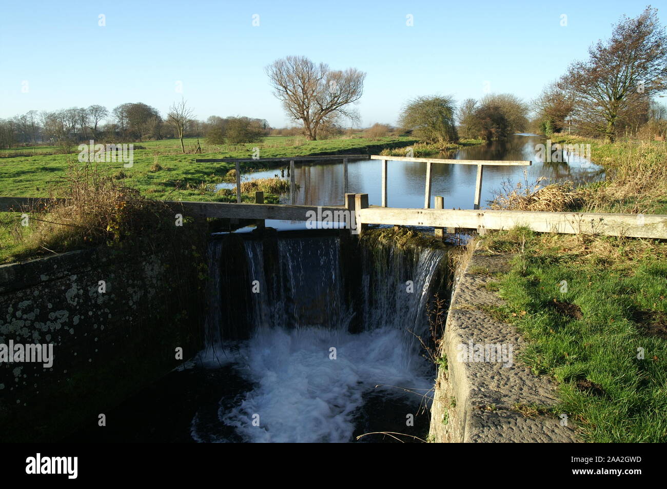 British canal network, victorian inland waterways system Stock Photo ...