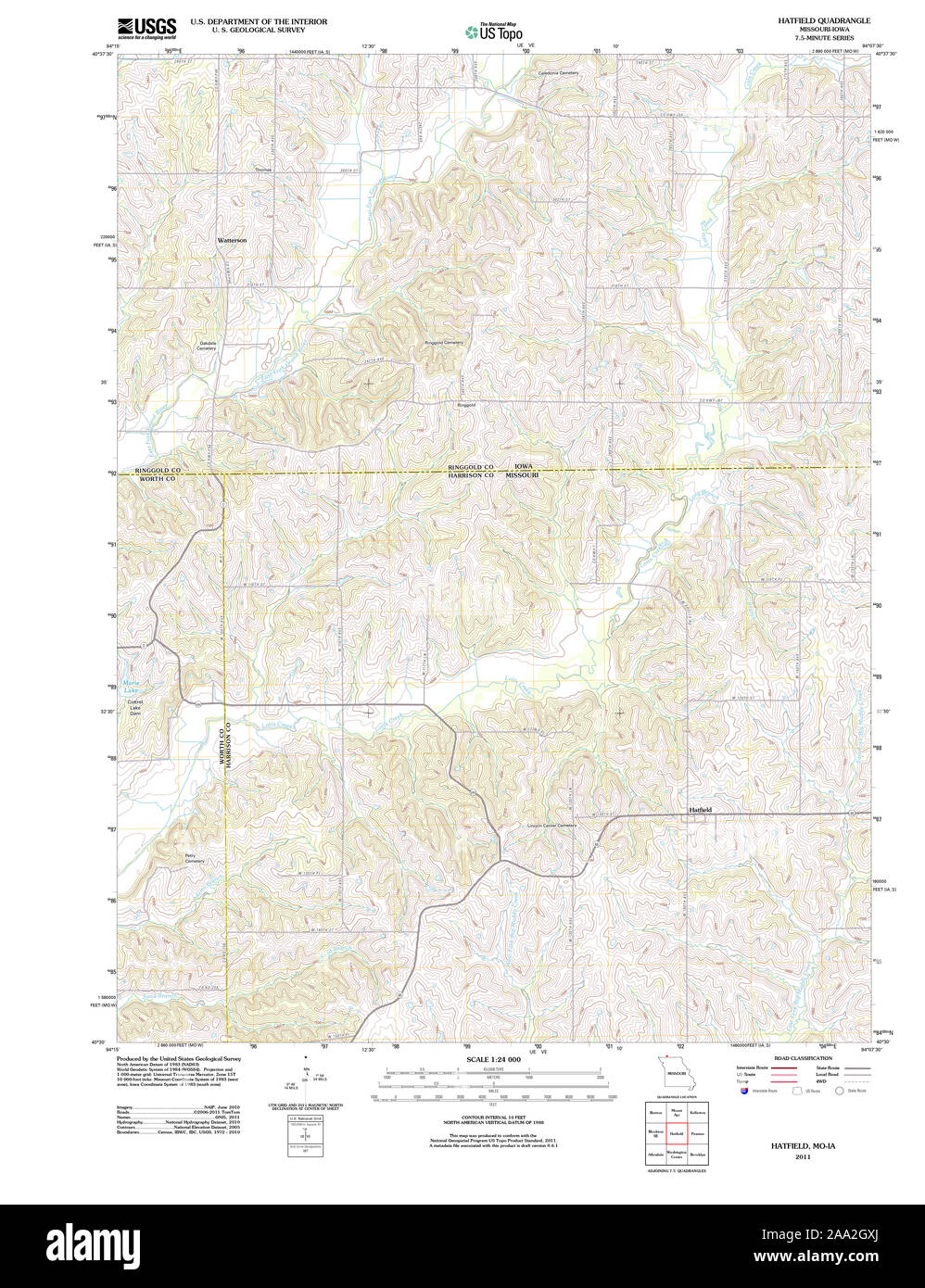 Map of hatfield hi-res stock photography and images - Alamy