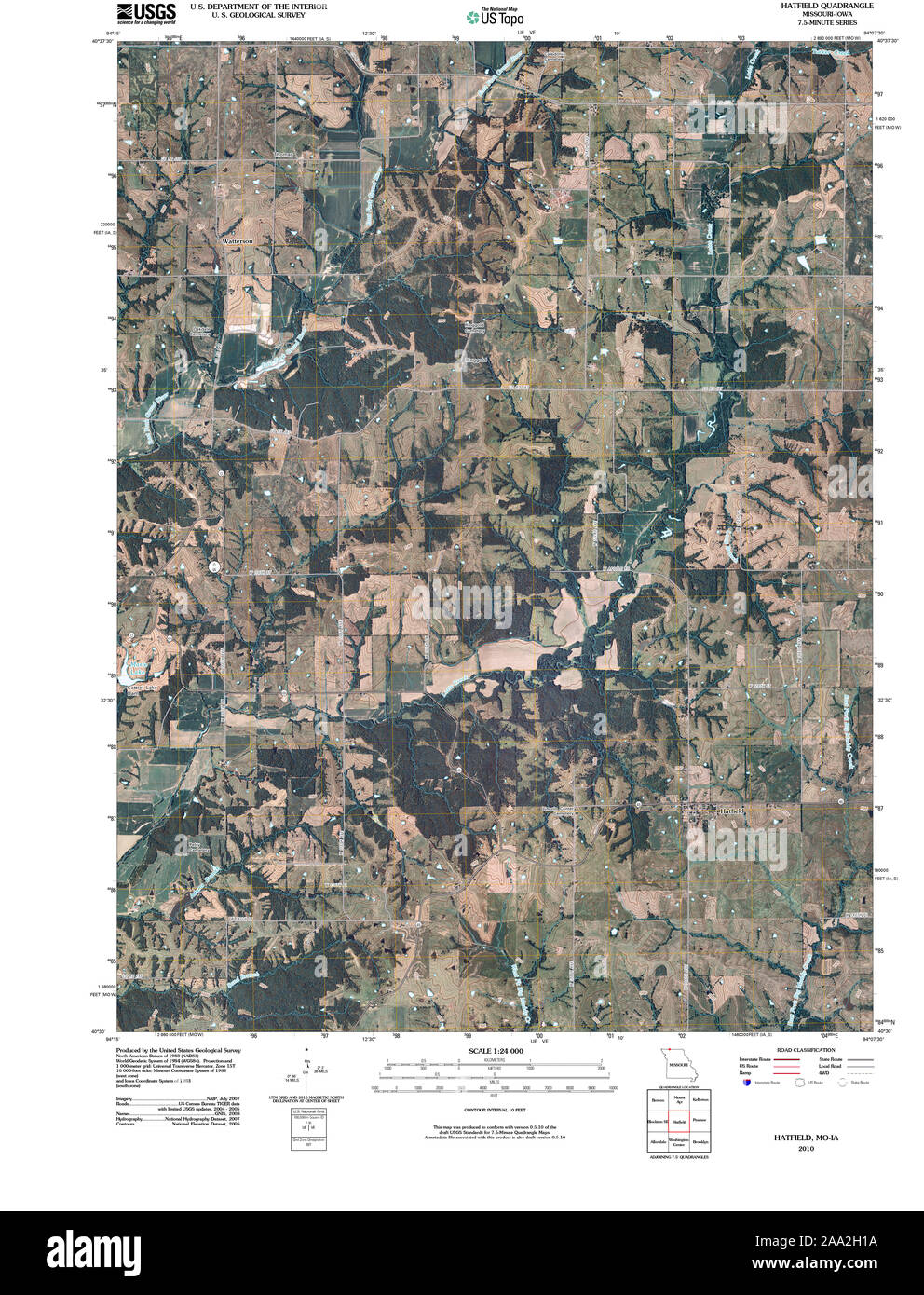 Map of hatfield hi-res stock photography and images - Alamy