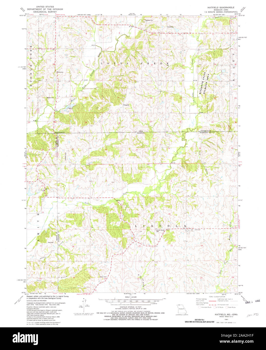 Hatfield map hi-res stock photography and images - Alamy