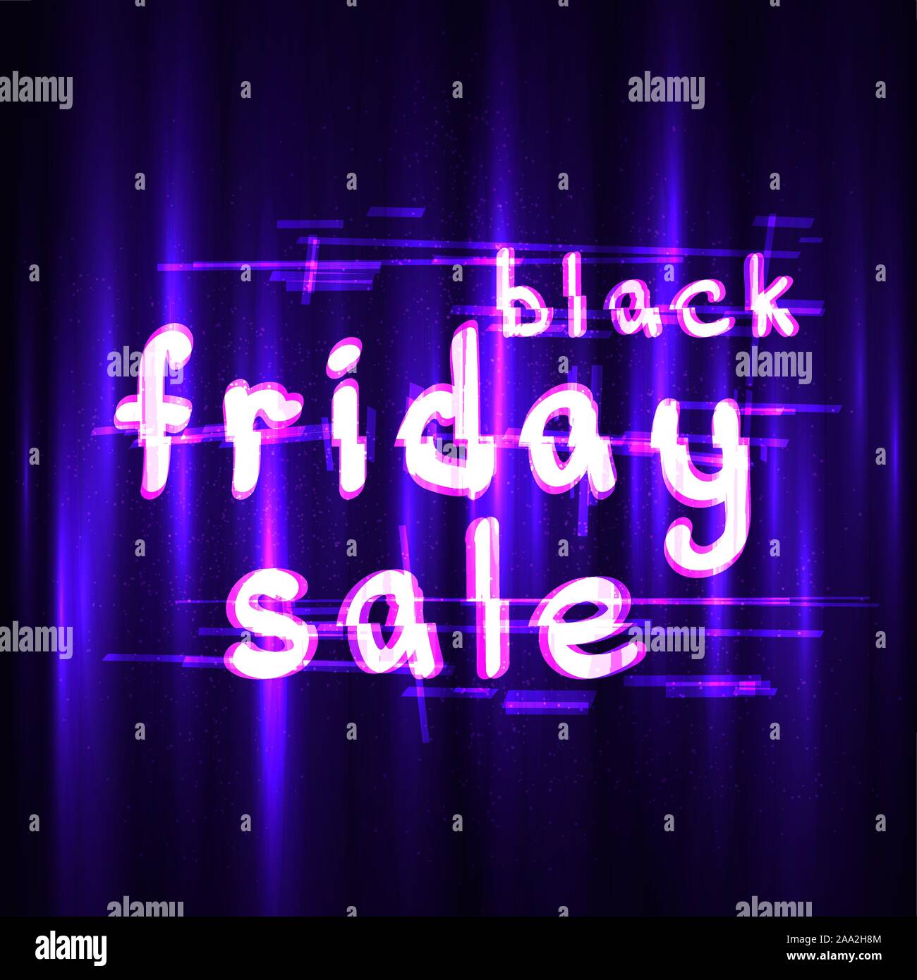 White text black friday on Stock Vector Images - Alamy