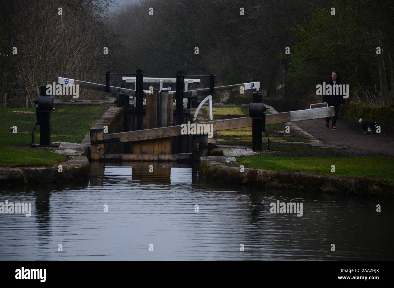 Narrow mechanical bridge hi-res stock photography and images - Alamy